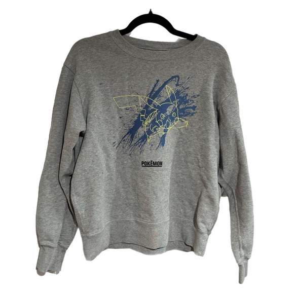 Uniqlo | Sweaters | Uniqlo Pikachu Pokemon Sweater | Poshmark